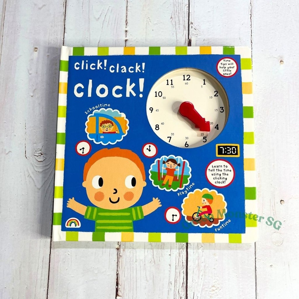 Click Clack Clock! Children English Book (Board Book) | Shopee Malaysia
