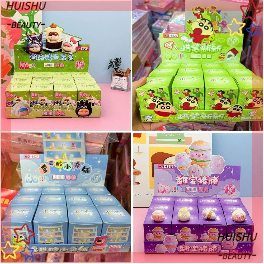 HUISHU 12/18 box/set Box, Capybara Crayon Shin-chan Anime Cartoon ...