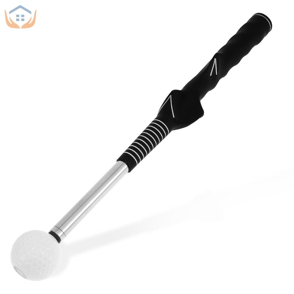 Golf Training Aid Telescopic Golf Swing Trainer Aid Ergonomic Golf Grip ...