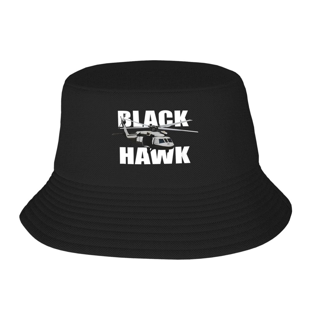 Uh-60 Black Hawk Helicopter Hip Hop Designs Bucket Hat | Shopee Malaysia