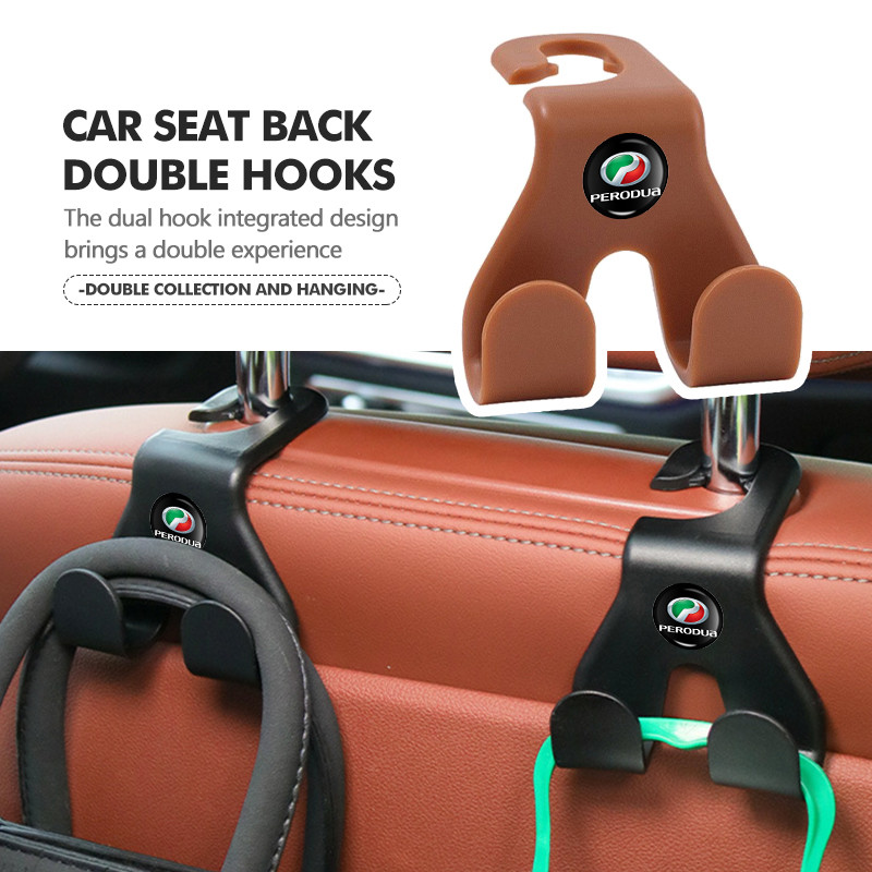 Car Back Seat Hook Hanging Storage Lazy Rear Seat Headrest Bracket For ...