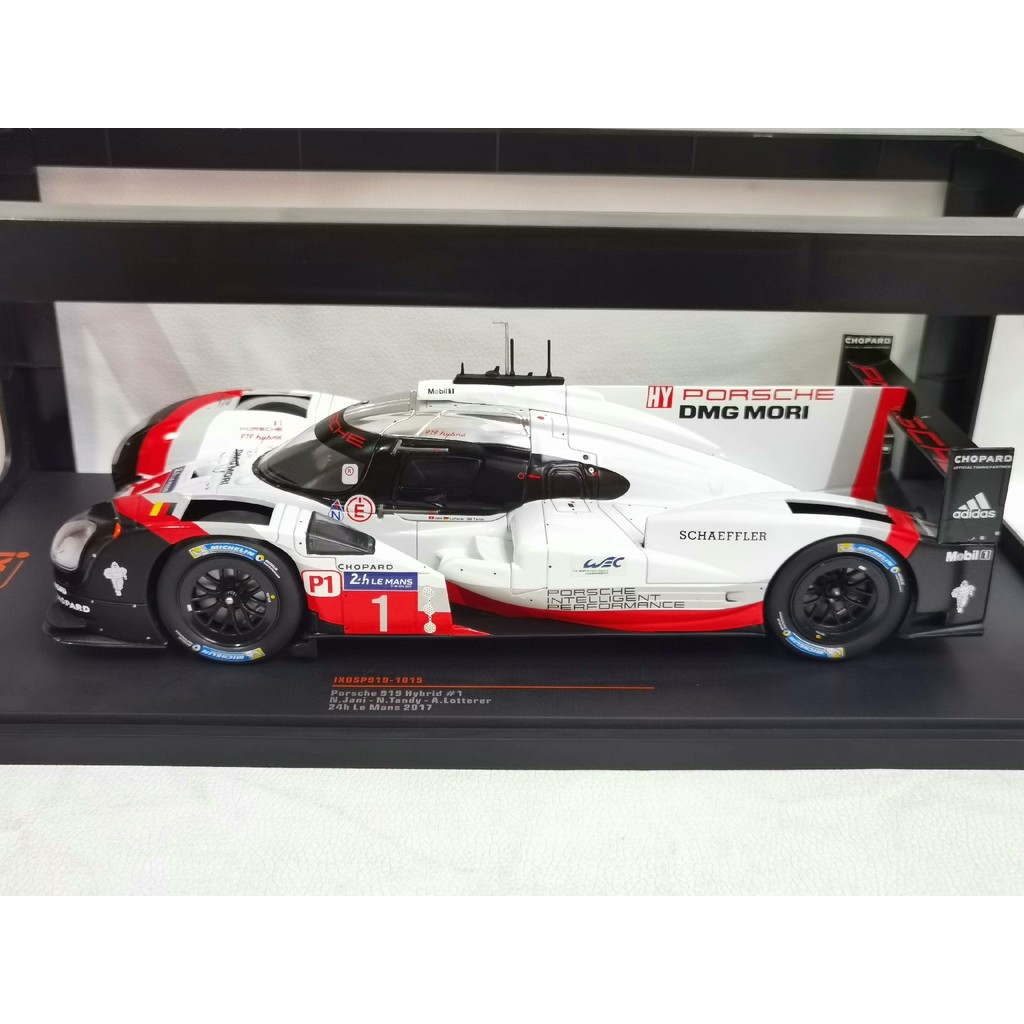 [Ready Stock] IXO 1/18 PORSCHE 919 Hybrid 2017 #1 24h Porsche Racing ...