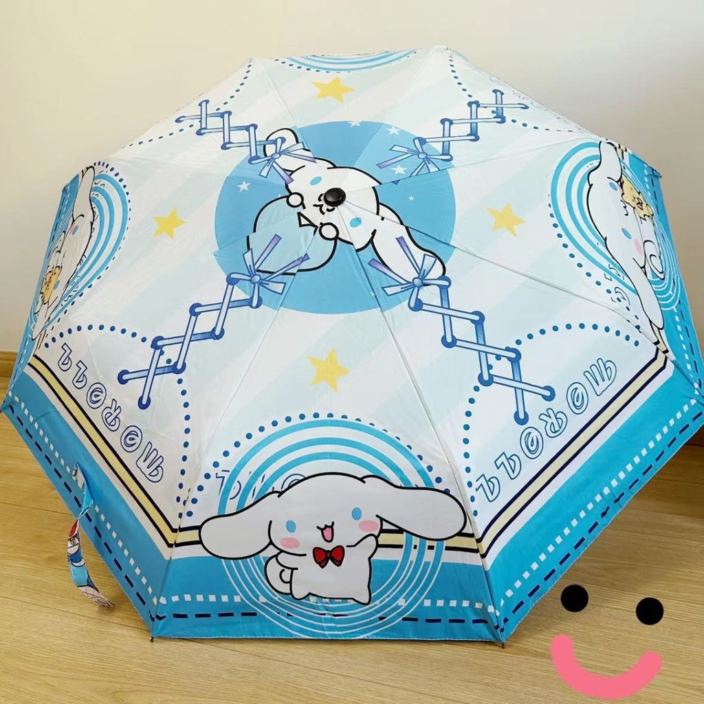 Little Red Book Sanrio Big Family KT Sunshade Vinyl Sunscreen Rain or ...
