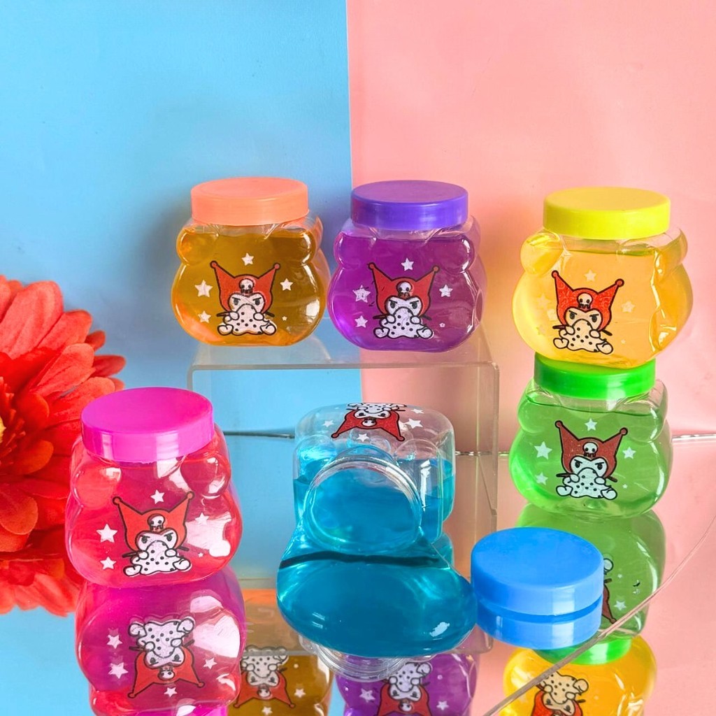 Clear WATER SLIME JIGGY NOT STICKY sensory motor fidget toy cfc ...