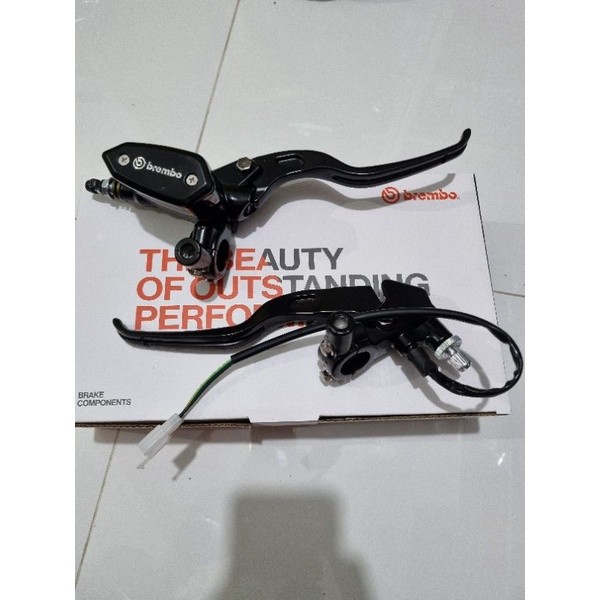 Right and left brake Master RCB model, right and left handle, oval tube ...