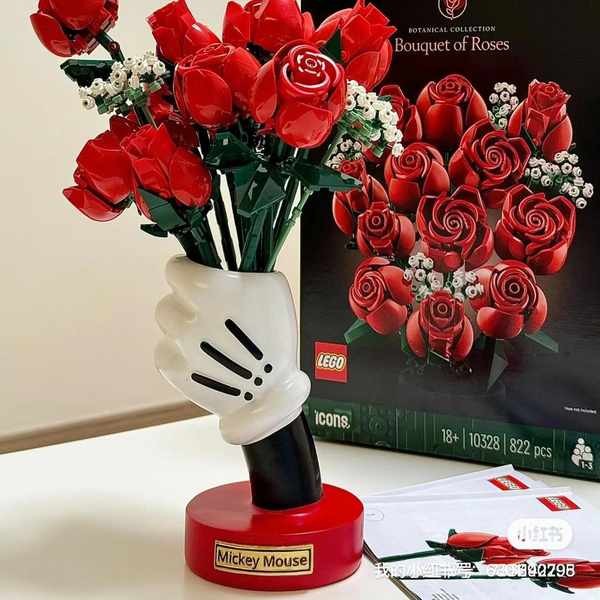 lego lego flower bouquet lego flower Ins pasu sejambak Lego domestik ...