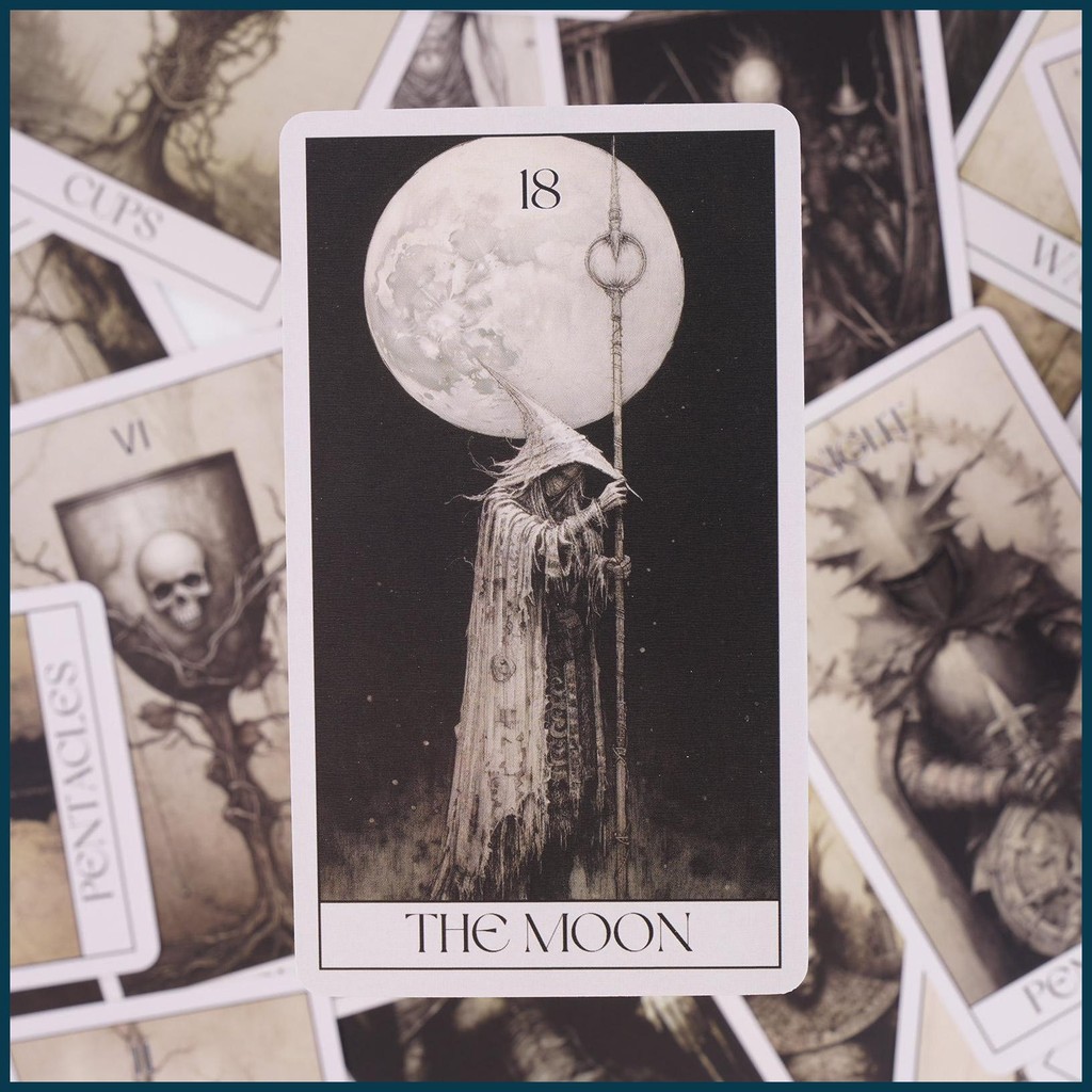 Oracle Cards Tarot Deck Horror Portable Psychological Oracle Deck ...