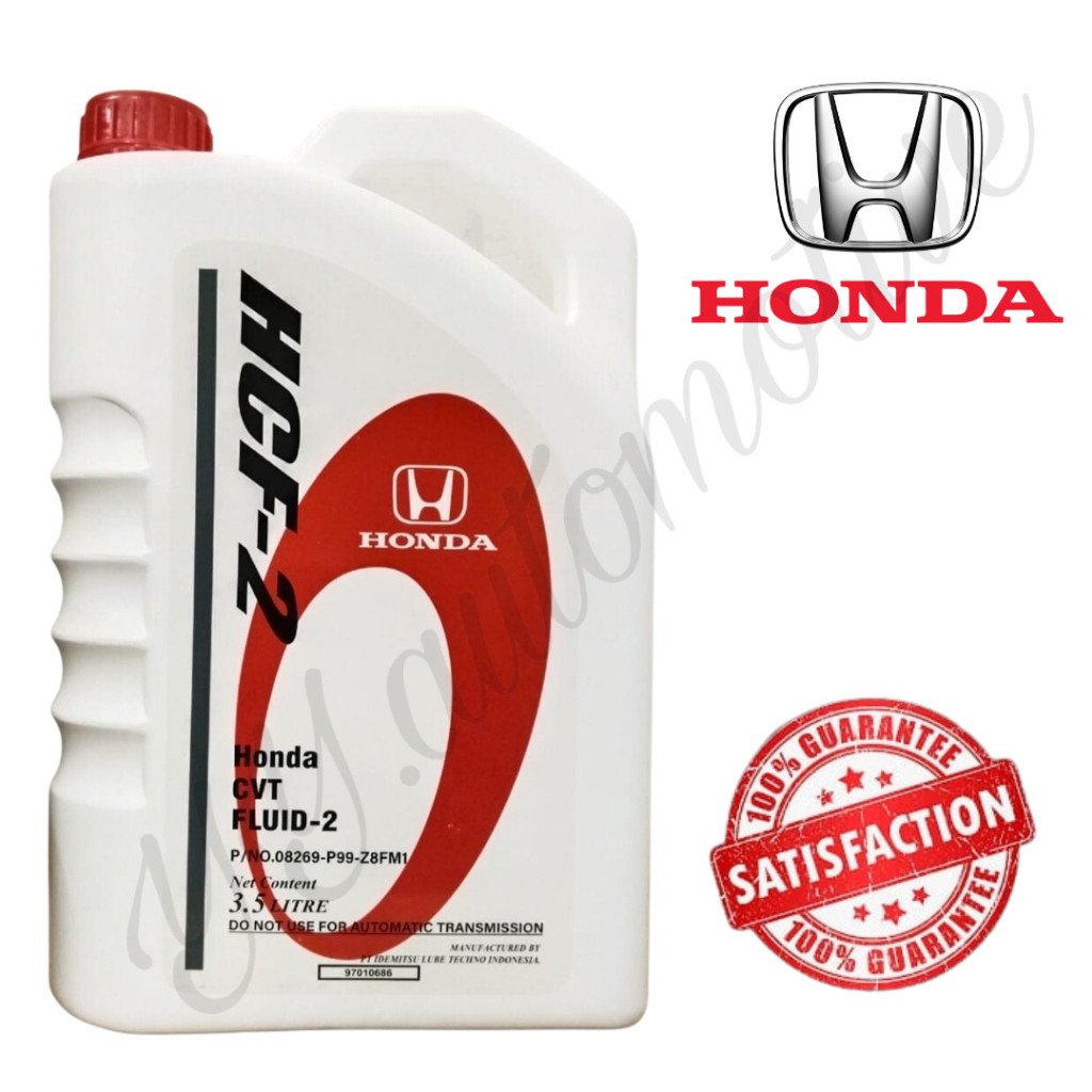 NEW ORI HONDA CVT HCF2 AUTO OIL 3.5L CITY JAZZ CIVIC HRV BRV CRV FC GM6 GK5 T9A GEAR CVT ATF HCF ...