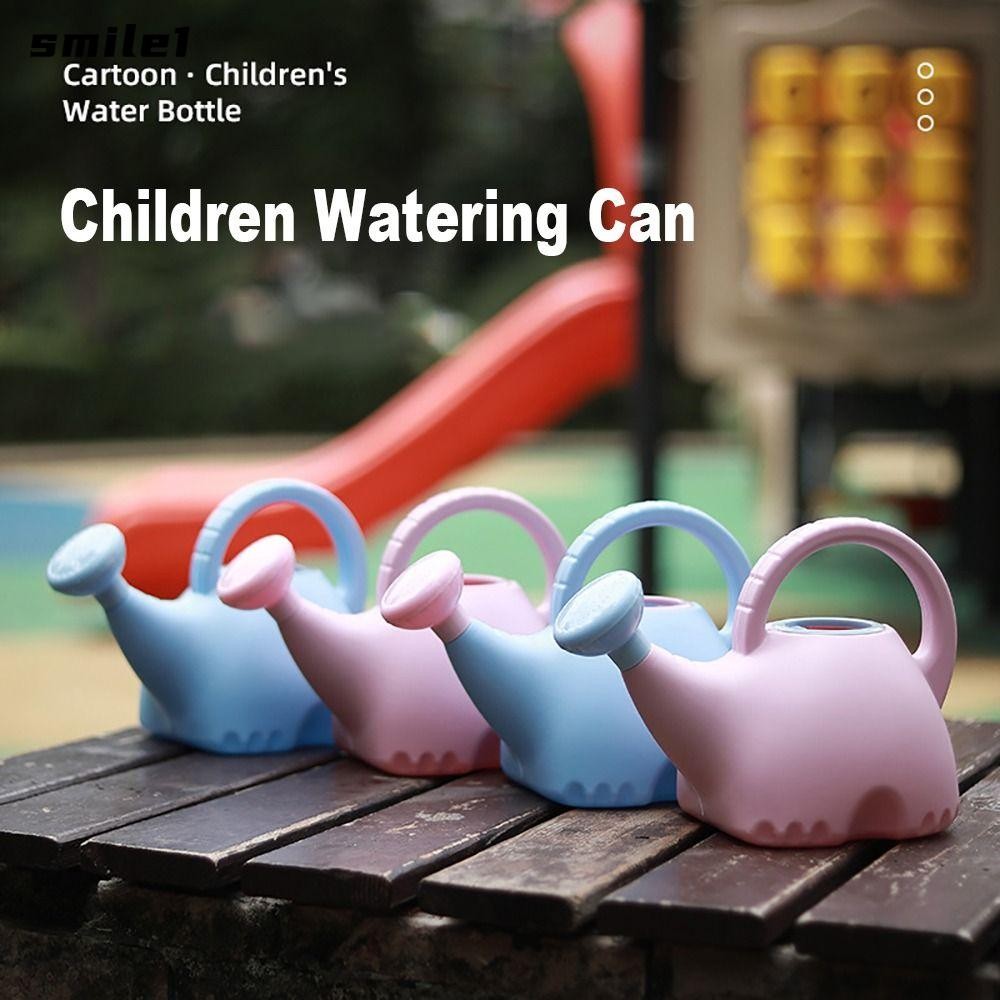 SMILE 2200ml Plant Watering Pot, Cartoon Whale Lawn Flower Children ...