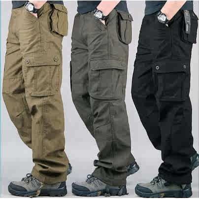 fatigue pants seluar jeans baggy lelaki Seluar kerja kimpalan elektrik ...