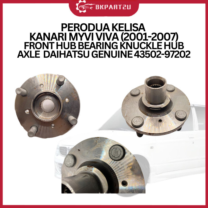 Perodua Kelisa Kanari Myvi Viva (2001-2007) Front Hub Bearing Knuckle ...