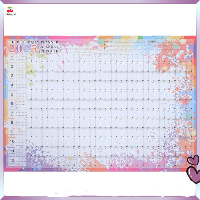 【Ready Stock】 Dry Erase Calendar Board for Wall Monthly 2025 Planner ...