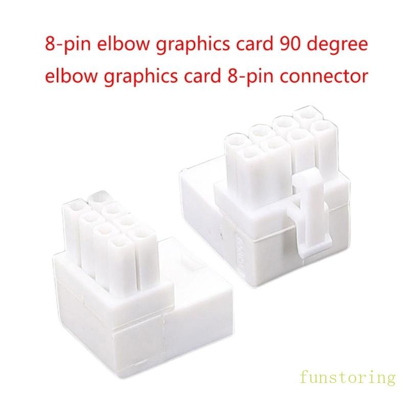 FUN 8Pin Female to 8Pin Male 8 Pin to 8 Pin 90 Degree Angled Turning Connectors | Shopee Malaysia