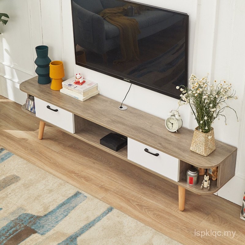 Almari televisyen kayu pepejal moden, sederhana, ekonomi sederhana ...