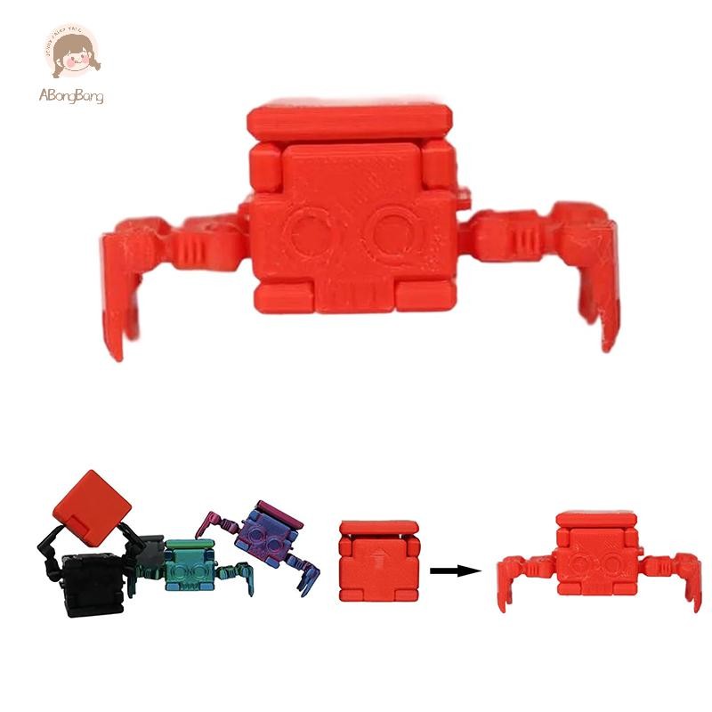 ABongBang Transforming Little Cube Guy Gadget 3D Printed Mechanical ...