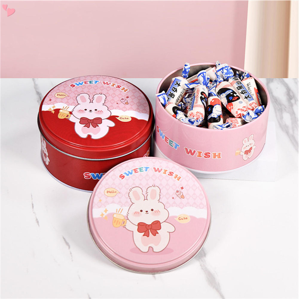 Biscuit Box Easter Cookie Tins Candy Boxes Biscuit Tin Screw Top Tin ...