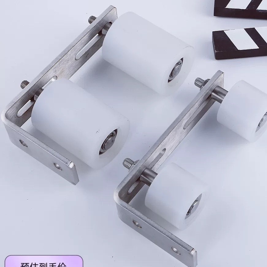 Stainless Steel 304 Courtyard Door Clamp Wheel Villa Iron Art Limiter ...