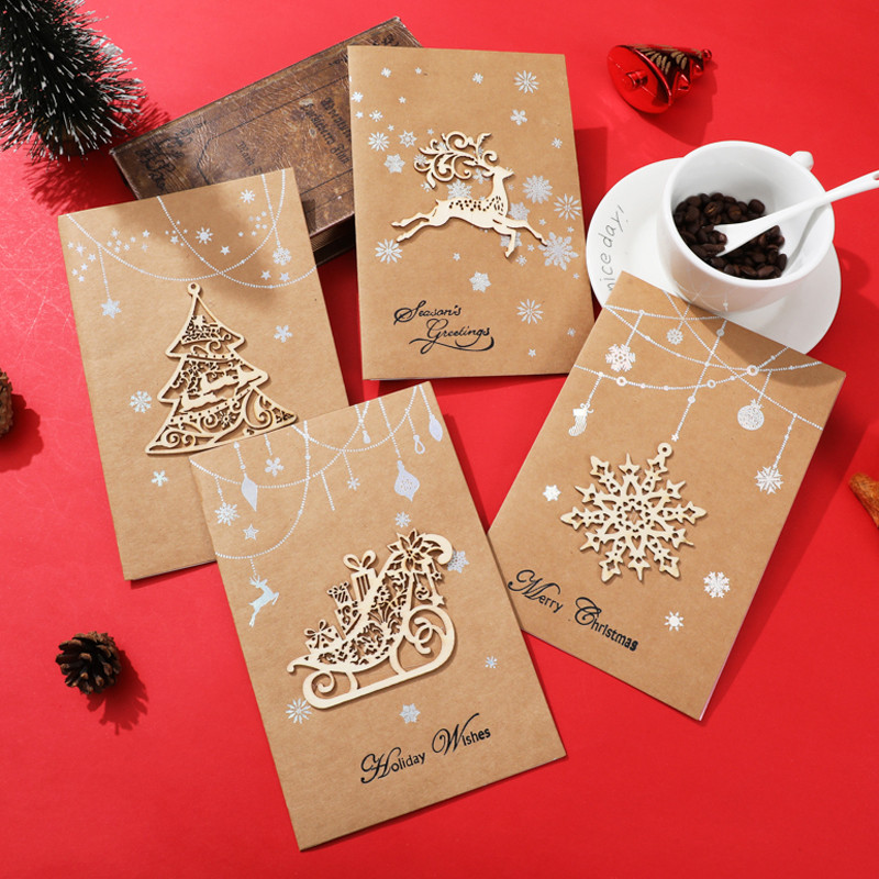 christmas card Kad ucapan Krismas kreatif baru kad ucapan terima kasih ...