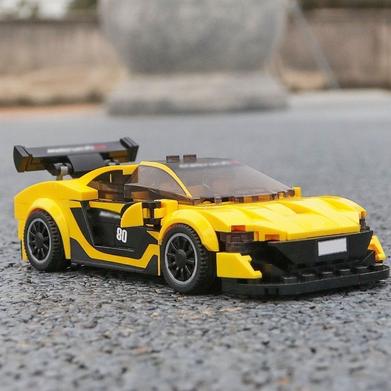 Compatible with Lego Building Blocks Racing Car Boys Educational ...