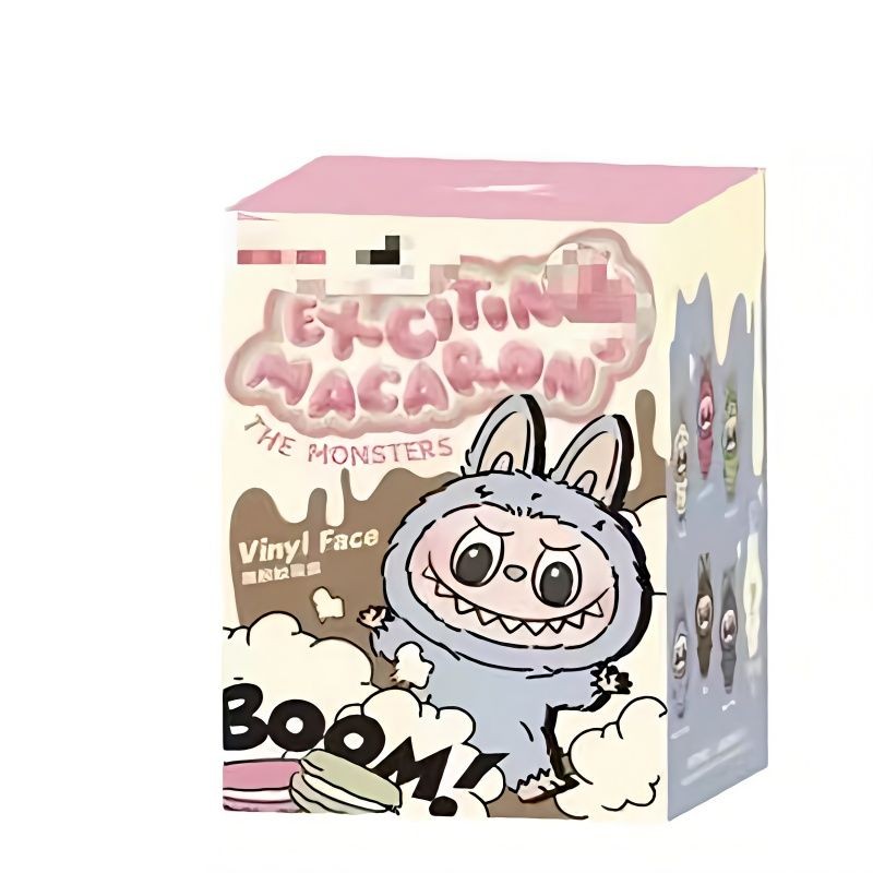 [Ready Stock] labu labu Macaron Vinyl Mystery Box Plush Doll Toy Figure ...