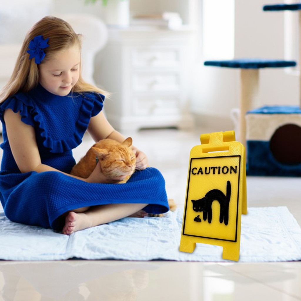 largesize| Hilarious Cat Vomit Plaque Cat Vomiting Humor Decor Unique ...