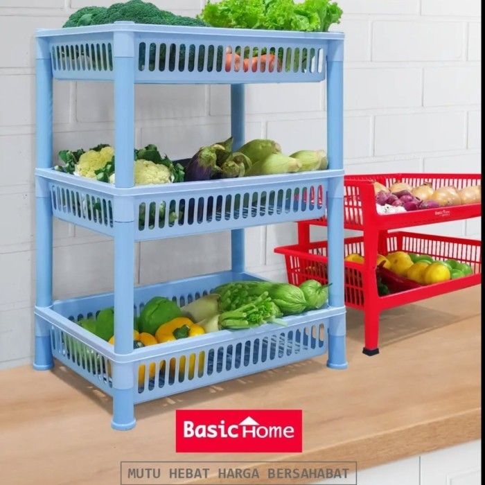 KAYU Luxton Lion Star Basic Home BAA-3 BAA-4 Cinnamon Kitchen Rack SS Kitchen Shelf Practical ...