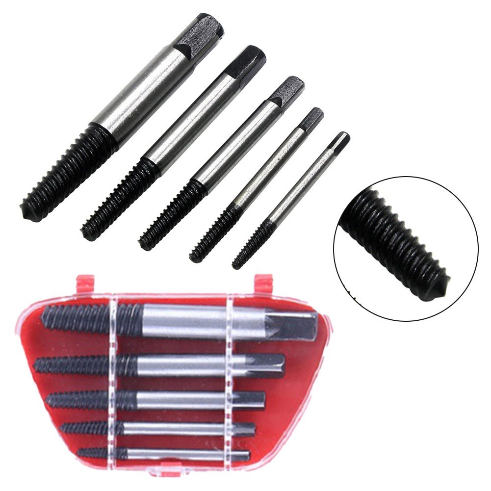 [Super] Screw Extractor Remover 5 Pack Damaged For Stripped Head Screws ...