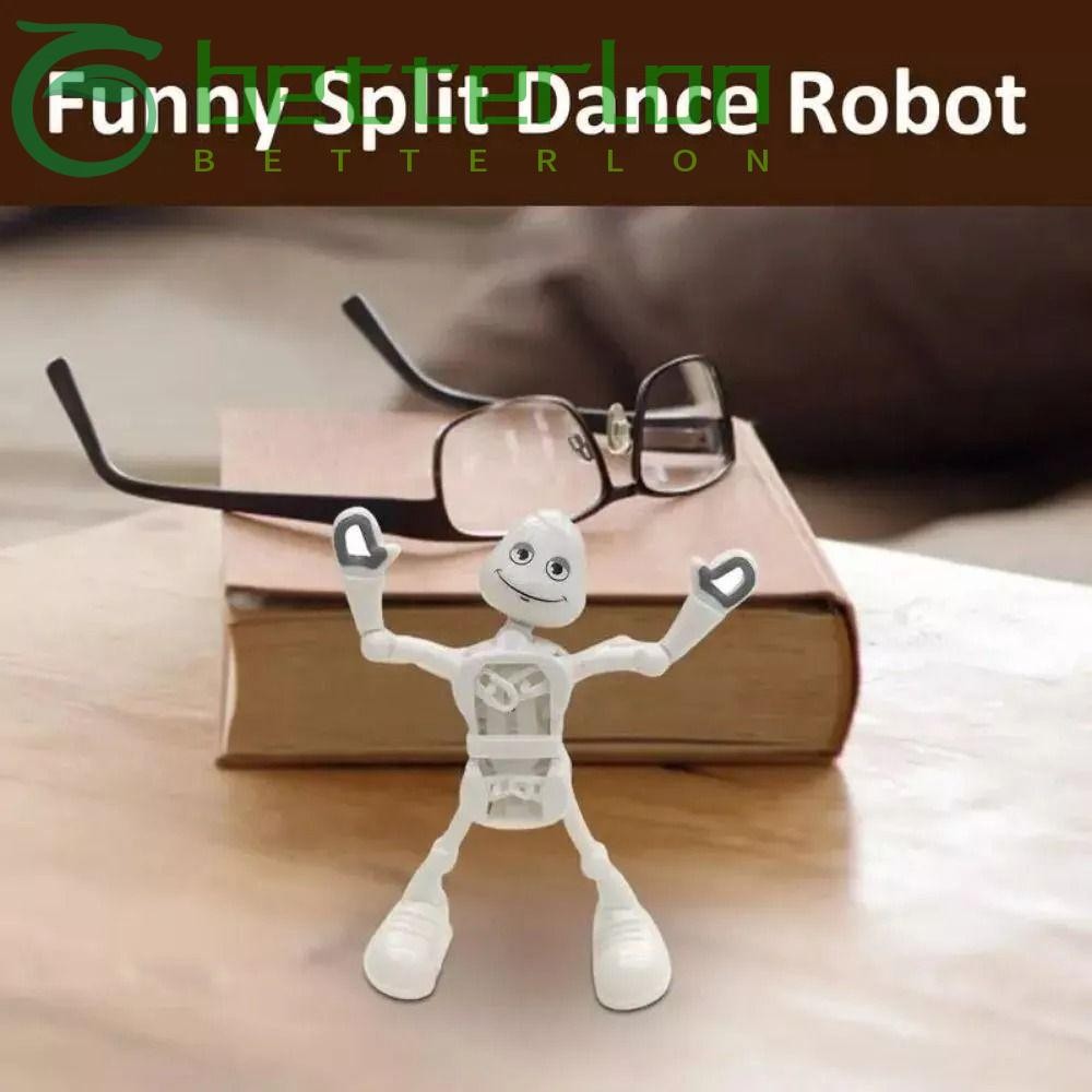 BETTER-LONTIME Dancing Walking Robot Toy, Funny Creative Windup Robot ...