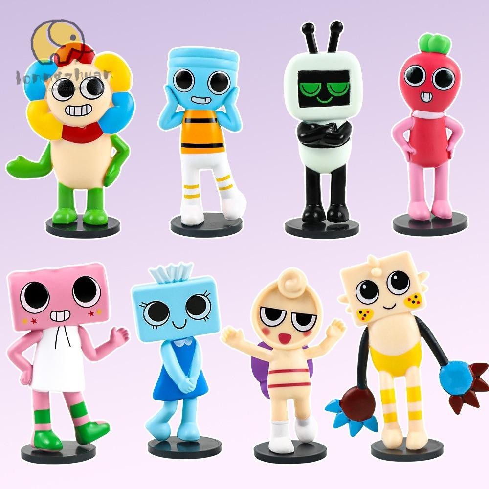 LONNGUVO Dandy's World Figures Toy, Creative DIY Dandy's World Doll ...