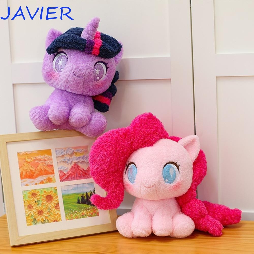 JAVIER Little Pony Plush Toy, Cartoon Sitting Little Pony Stuffed Doll ...