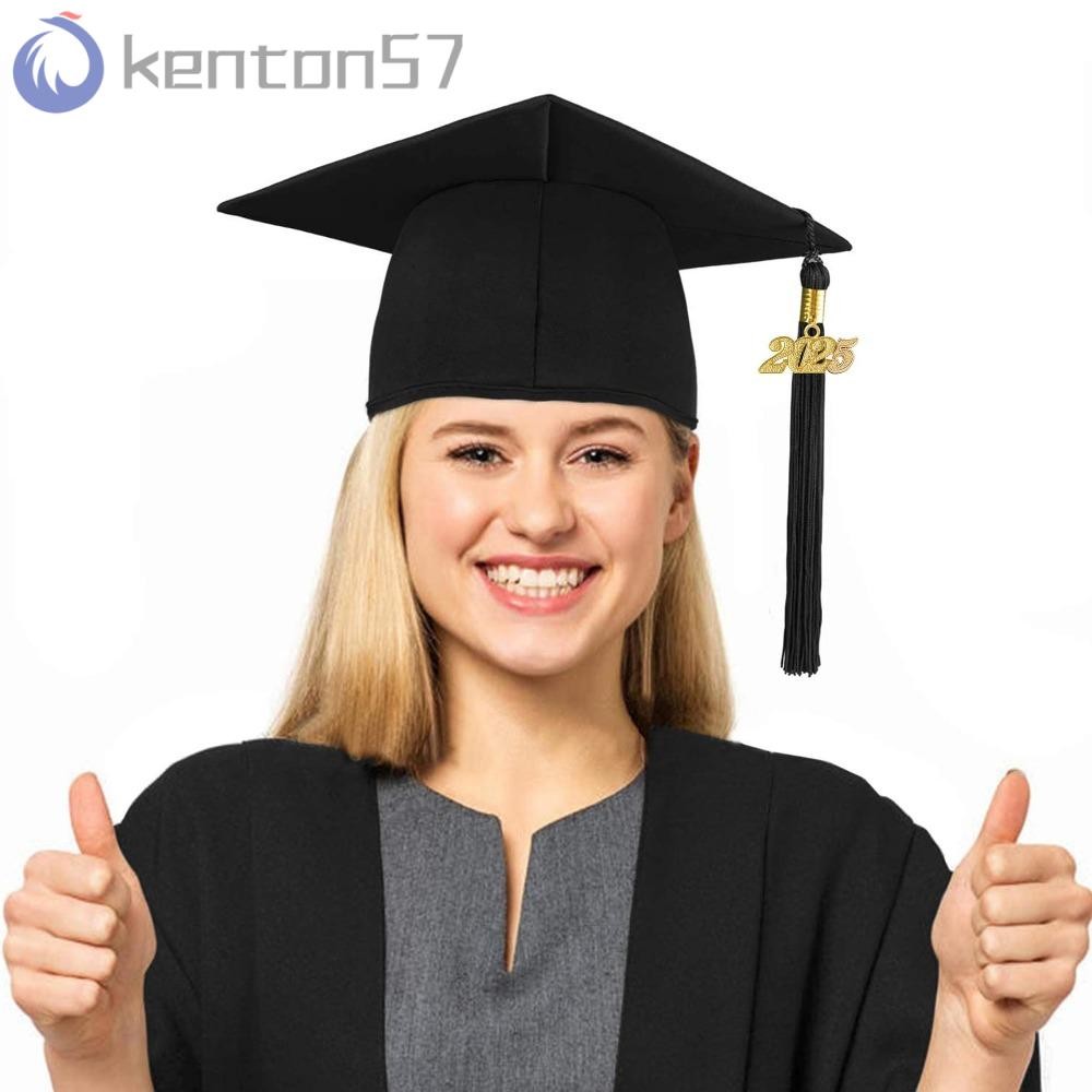 KENTON Academic Hat with Tassels, Master Adjustable 2025 Graduation Cap ...