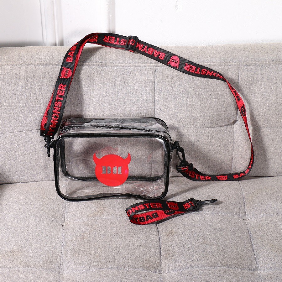 Kpop Babymonster PVC Transparent Shoulder Bags Crossbody Bags Concert ...