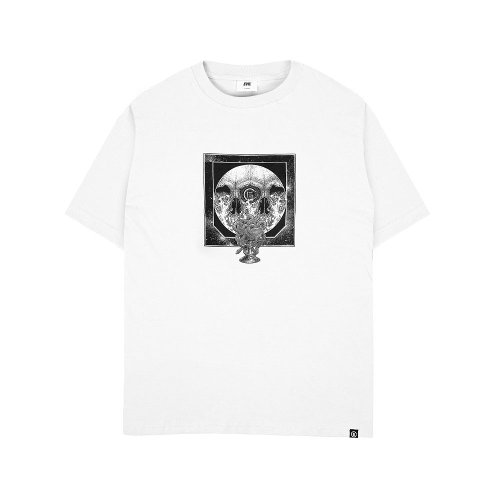 Evil OVERSIZE TSHIRT - OBSCURE K24 WHITE | Shopee Malaysia