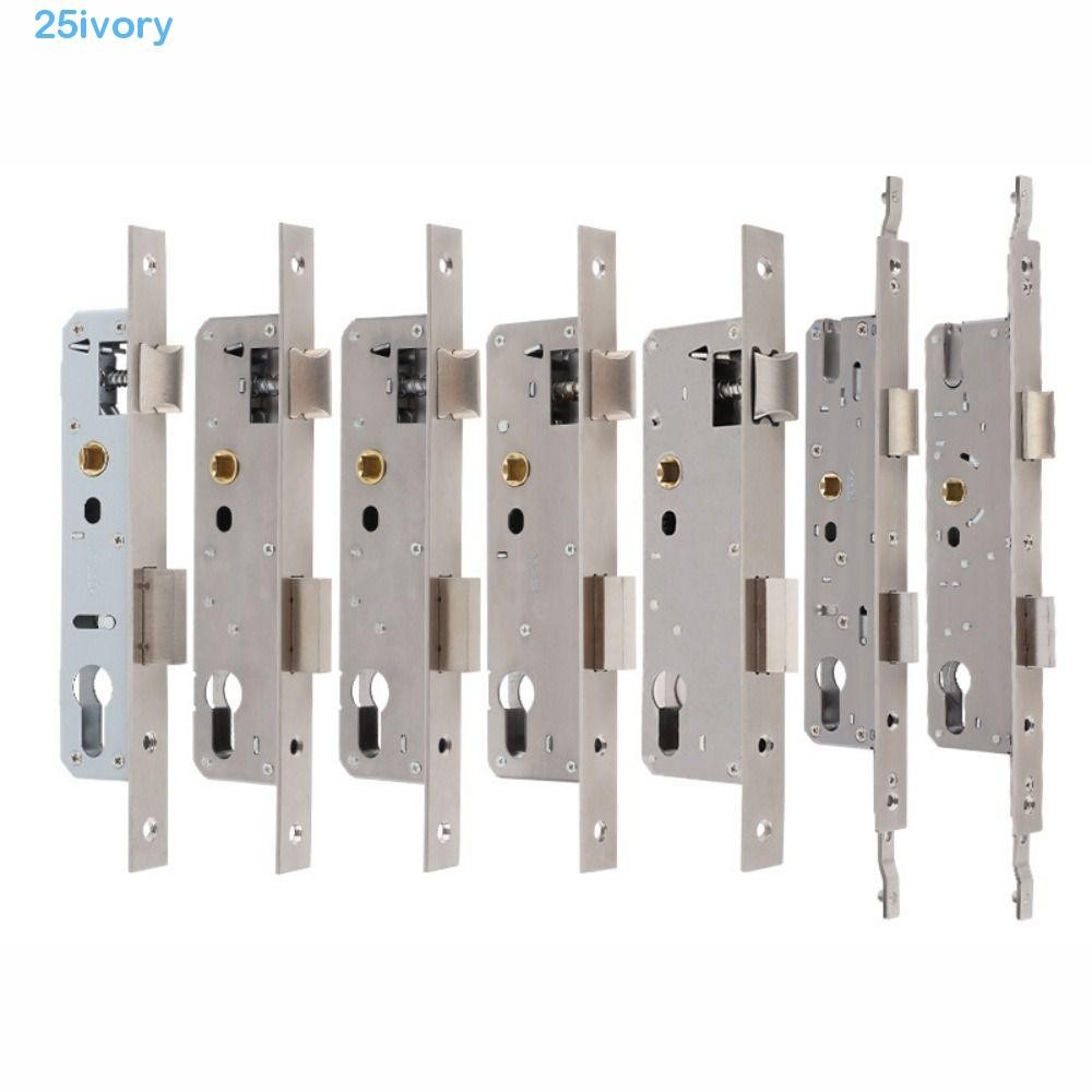 IVORY Aluminum Door Lock, Universal Stainless Steel Exterior Door Lock ...