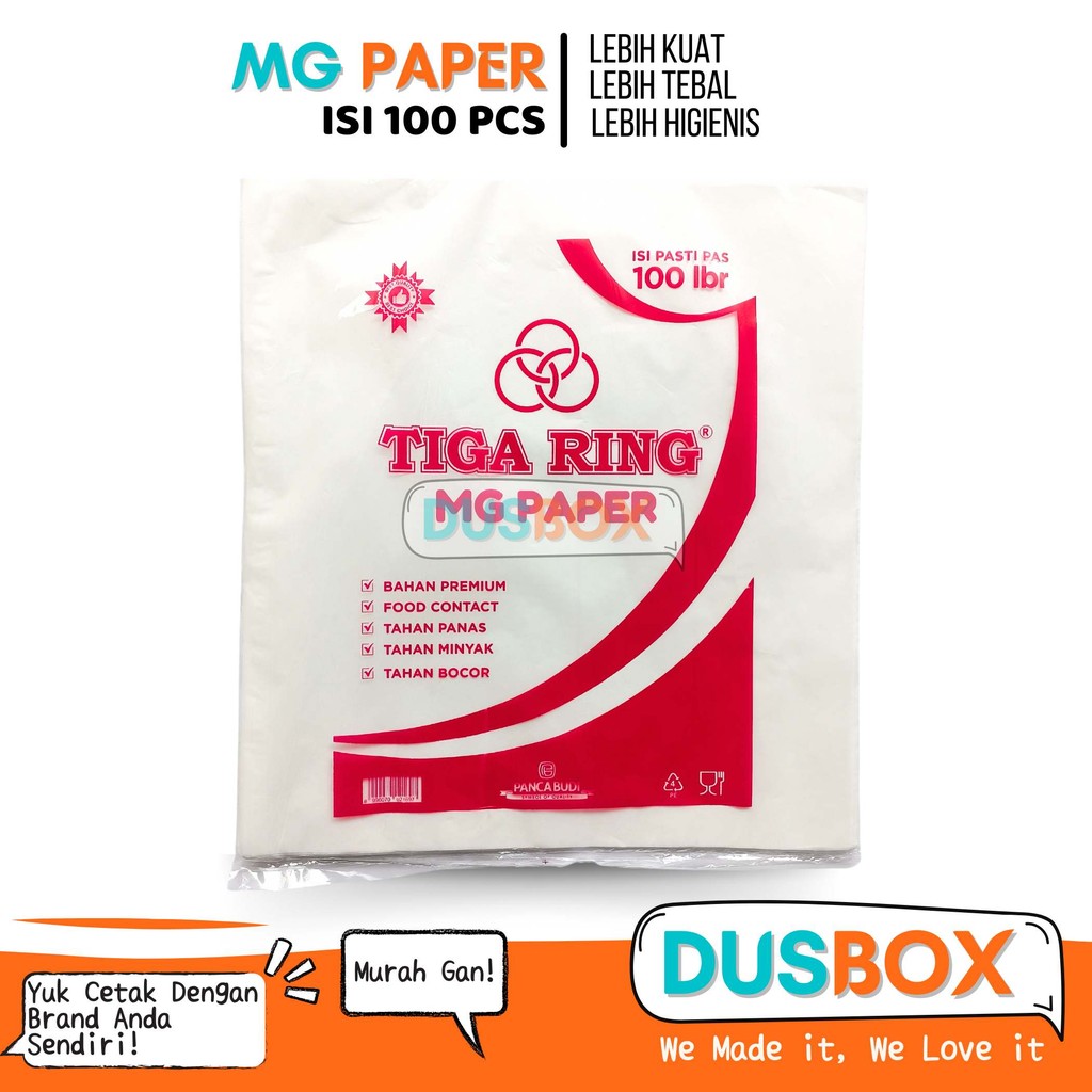 Mg Paper Rice Wrapping Paper / KFC Rice Paper / Rice Wrapping Paper ...