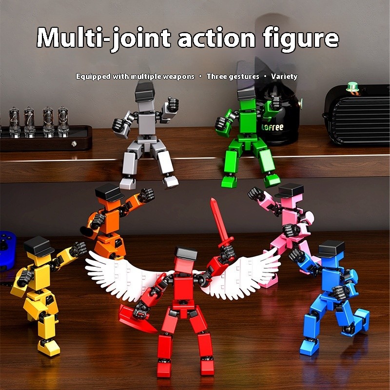 13 Action Figure Multi Jointed 13 Doll 3D Printed Toy Multi Jointed ...