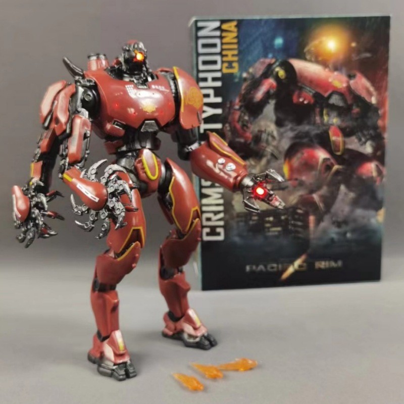NECA Pacific Rim 2 Chinese Mecha Storm Red Double Dangerous Wanderer ...