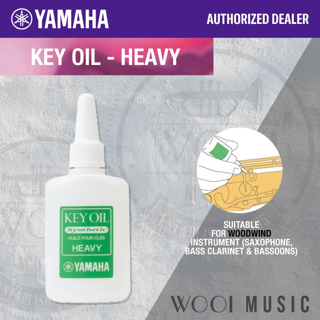 Yamaha Heavy Key Oil - 20ml (For Saxophone / Bass Clarinet / Bassoons ...
