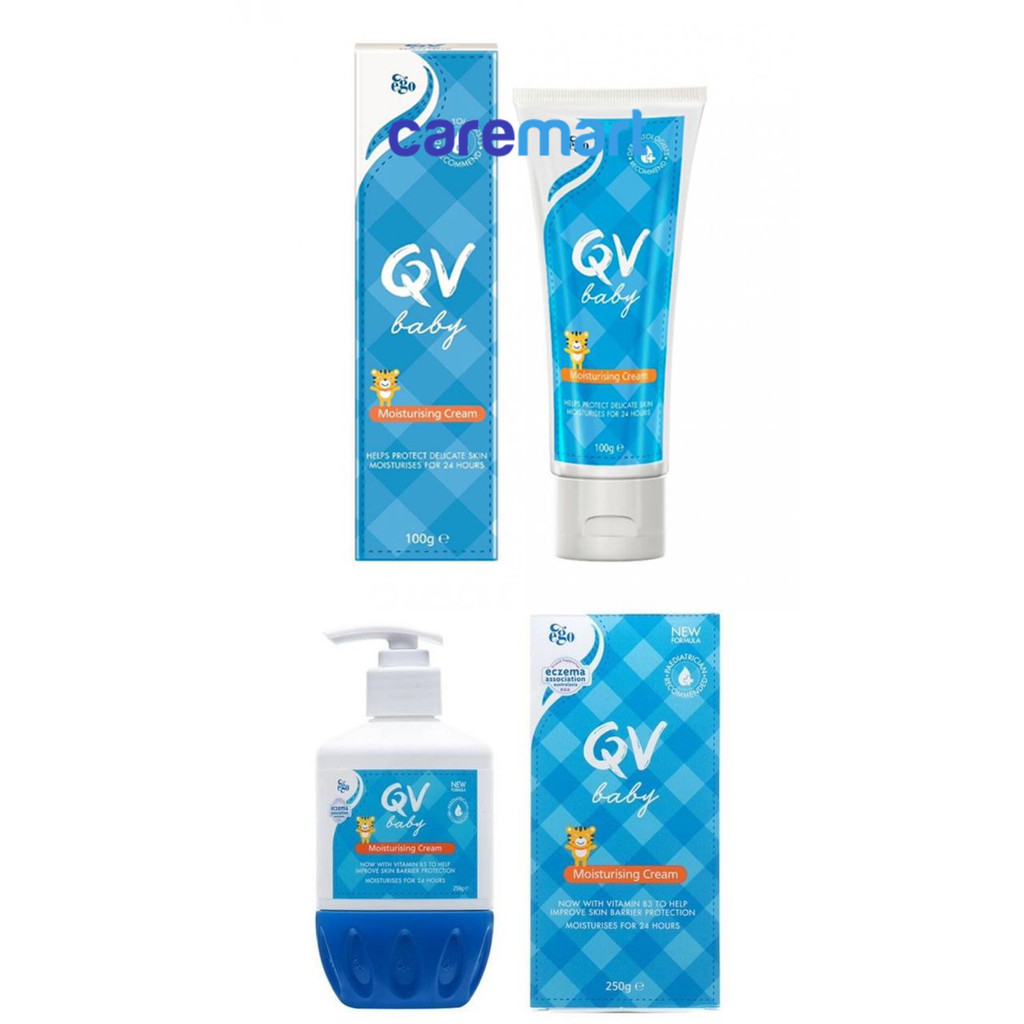 QV BABY MOISTURISING CREAM 100G | 250G (EXP: 04/2026) | Shopee Malaysia