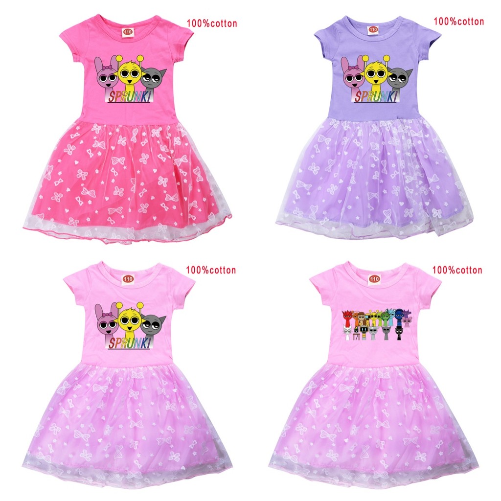 Sprunki Rapunzel Princess Girls Rapunzel Costumes Cosplay Fancy Party ...