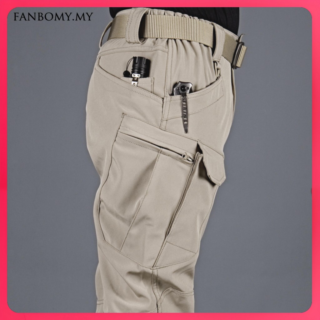 IX7 Tactical Pants Overalls Trousers Multi-pocket Cargo Pants SELUAR KERJA CARGO SIX POCKET ...