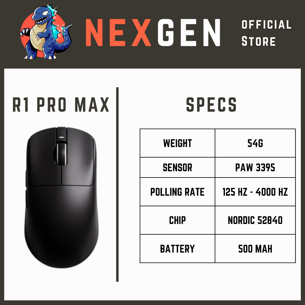 [READY STOCK] VXE DRAGONFLY R1 SE+ / R1 / PRO / PRO MAX | 4000 Hz ...