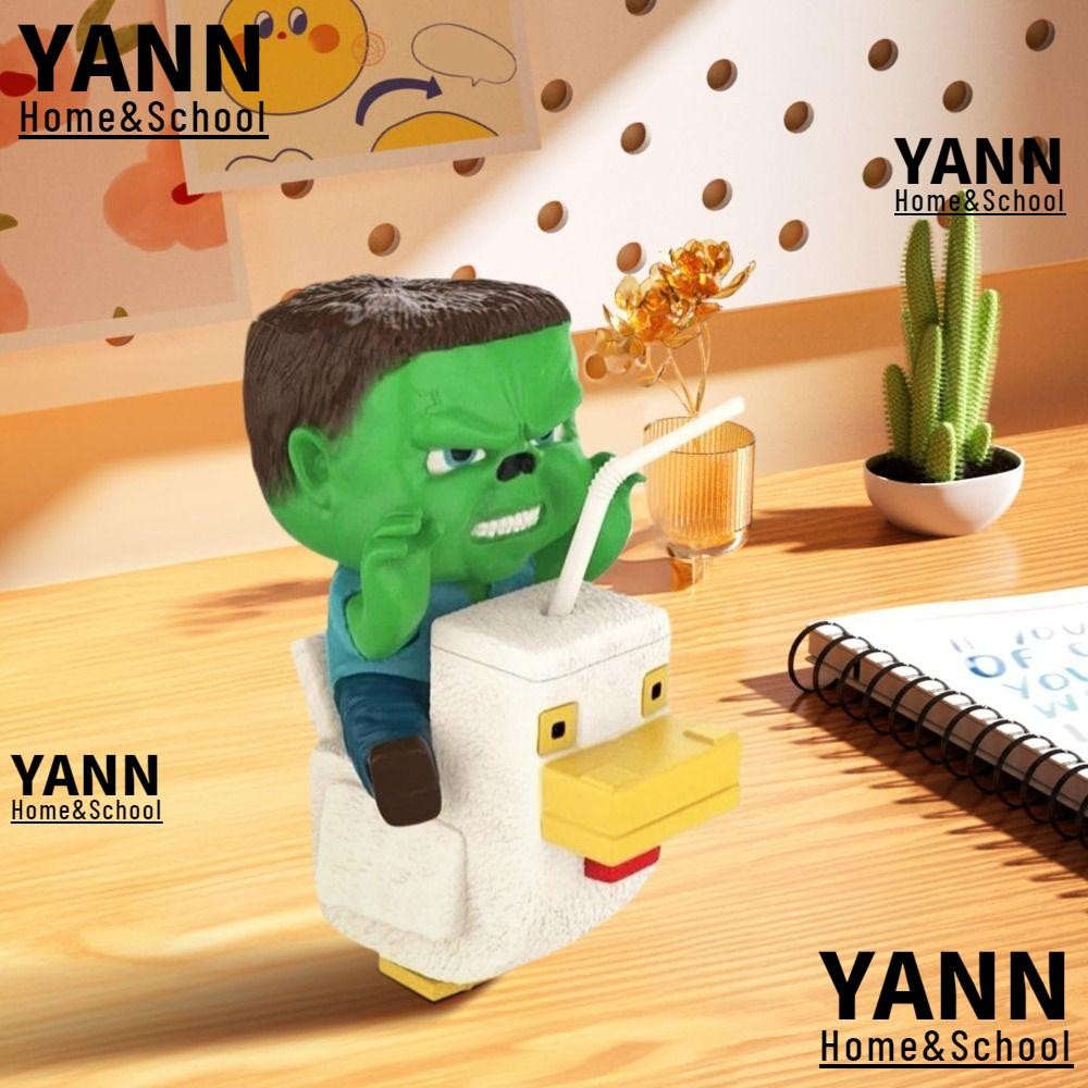 YANN Chicken Jockey Popcorn Bucket, Scary Halloween Oranisation PVC ...