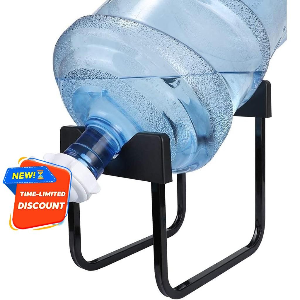 Metal Water Jug Stand Dispenser Non-Slip Drinking Water Cooler Rack ...