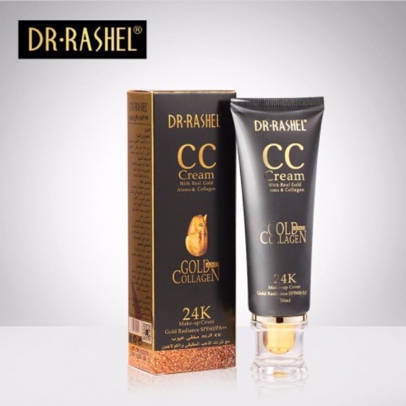 Dr Rashel 24K Gold Collagen CC Cream – Foundation & Sunscreen SPF60 ...