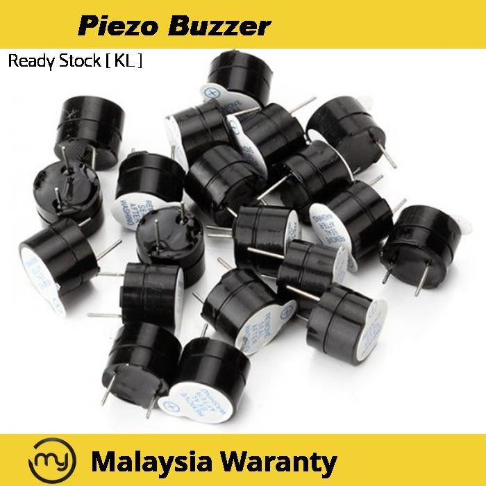 5V Piezo Buzzer 3-12DC for Electronic Arduino Robotic Active Passive ...