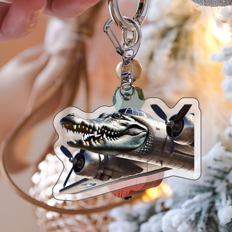 Italian Brainrot Acrylic Keychain Creative Funny Tung Tung Tung Sahur ...