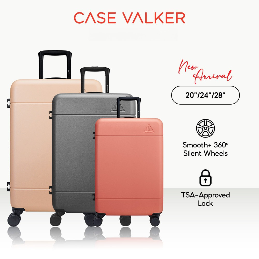 Case Valker LUNA PC TSA Lock Suitcase Luggage Bag (20" / 24" / 28 ...