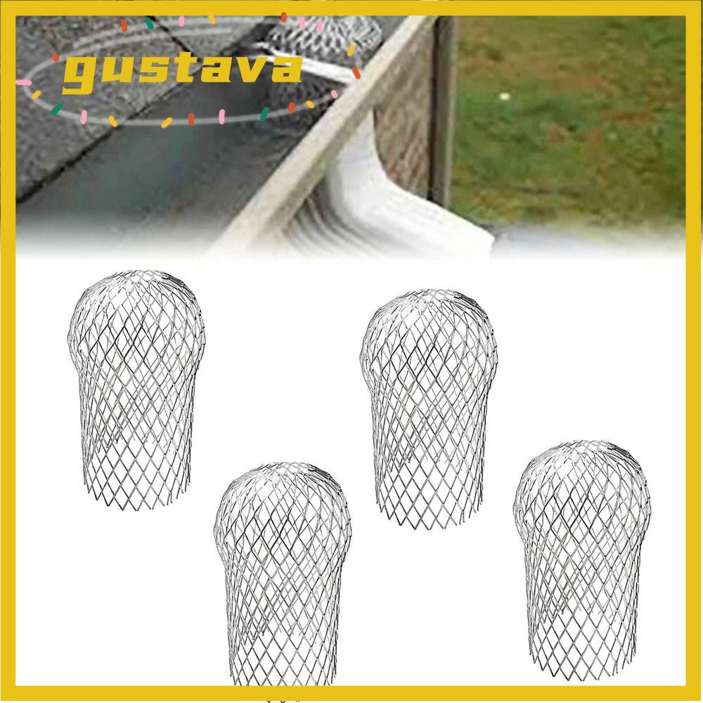 GUSTAVA Gutter Guard, Anti-blocking Leaf Debris Trap Roof Floor Drain ...