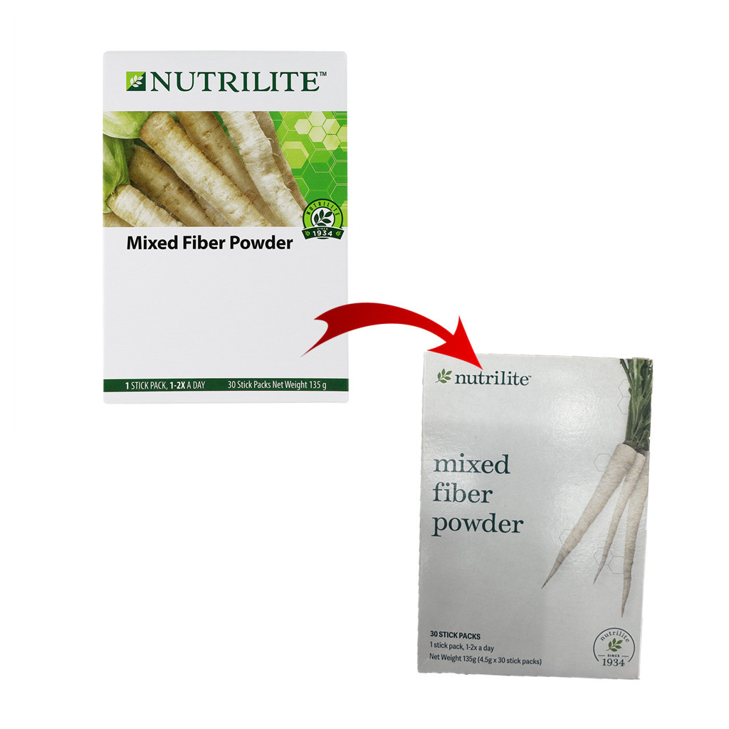 Nutrilite Mixed Fiber Fibre Powder - 4.5g X 30 Stick Packs | Shopee ...